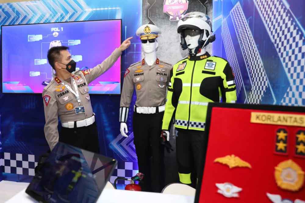 Ikuti Business Matching tahap IV, Korlantas Polri Pamerkan Atribut ...