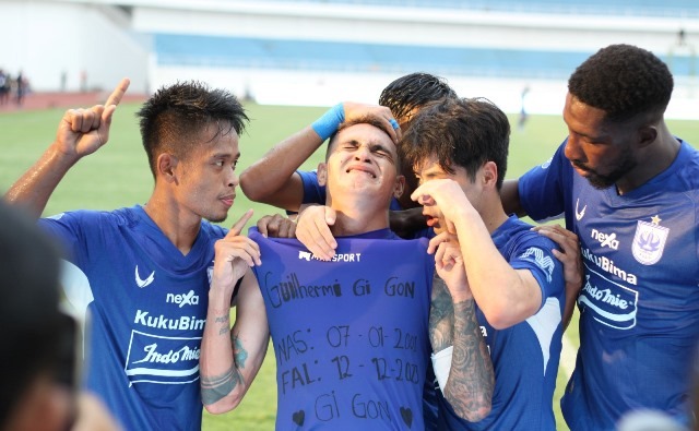 Selebrasi Emosional Gali Freitas “Guilhermi Gi Gon” – Halo Semarang