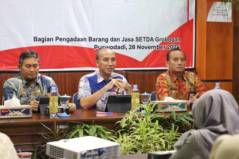 Sekda Grobogan Tekankan Pentingnya Lelang Pengadaan Dini – Halo Semarang