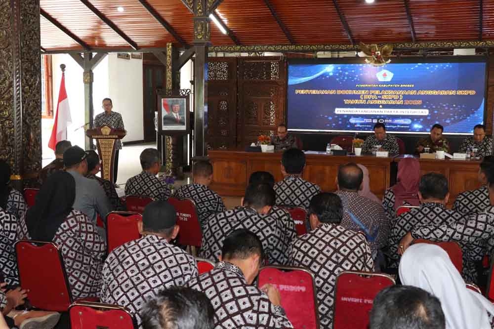 DPA SKPD Dibagikan, Pj Bupati Brebes Ingatkan Prioritas Penggunaan ...