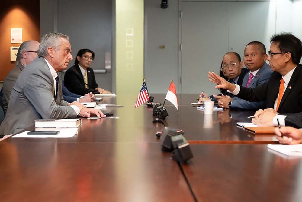 Bahas Upaya Pencegahan Penyakit Kronis, Menkes RI dan Menkes AS Perkuat ...